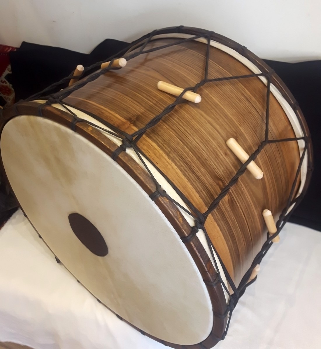 Davul (peau naturelle) professionnel – Dewrana def